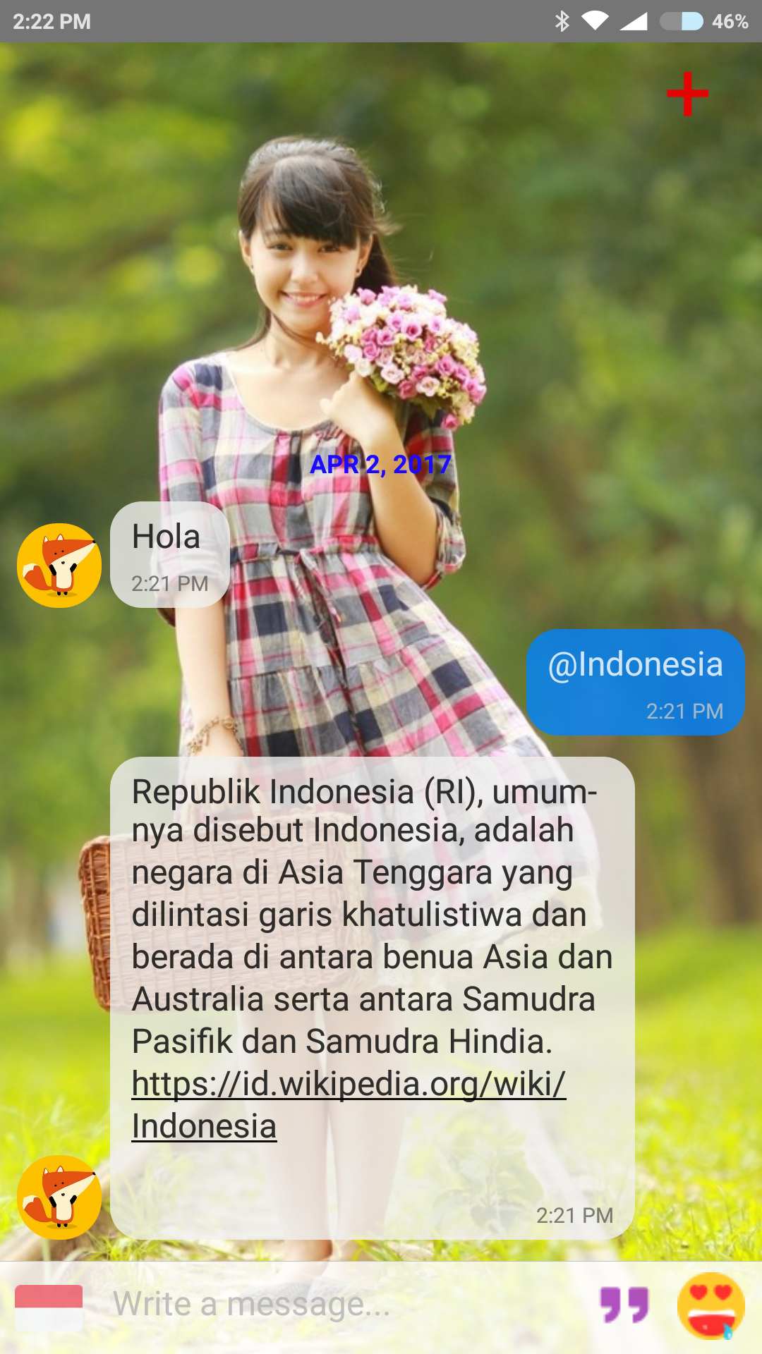 Simi Chat - Cute Fox Say - App on Amazon Appstore