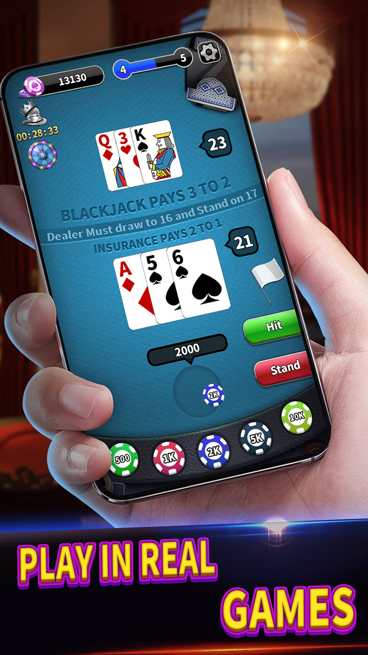 BlackJack 21 - free offline blackjack games - App on Amazon Appstore