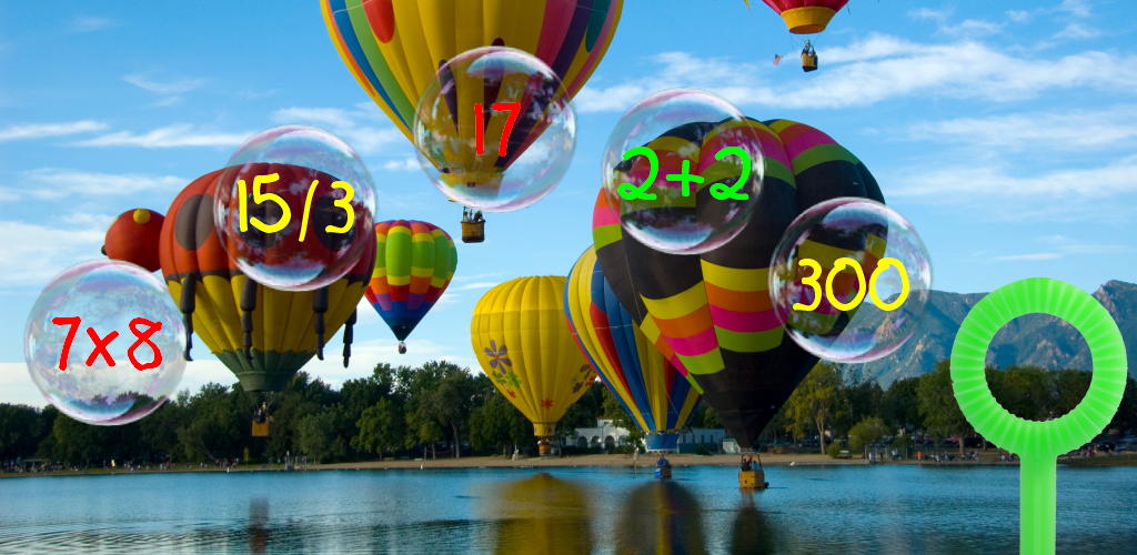 Balloon Pop Math Fractions Fraction On The Number Line (Part 1) 5th