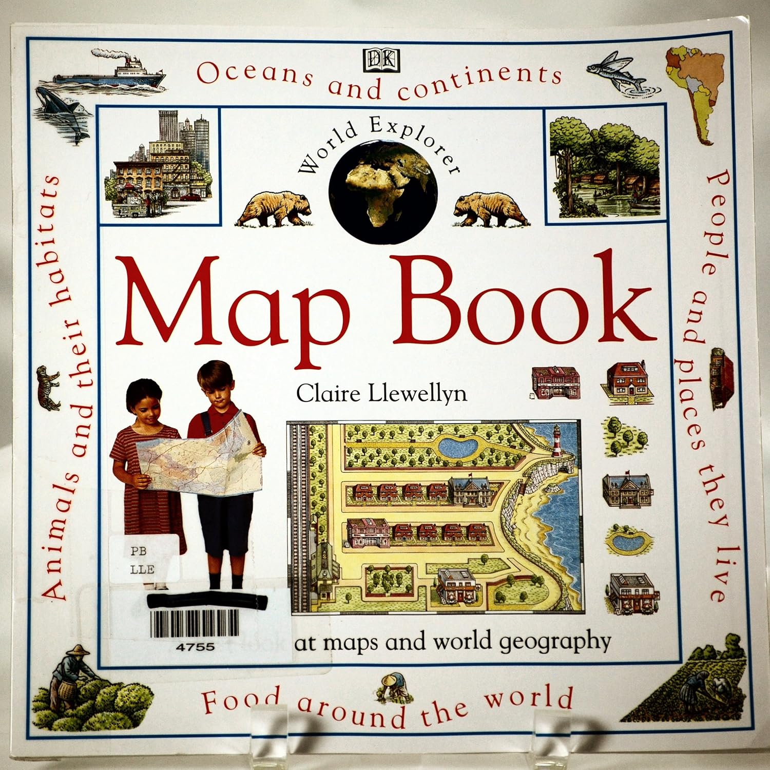 World Explorer Map Book: Llewellyn, Claire: Amazon.com: Books