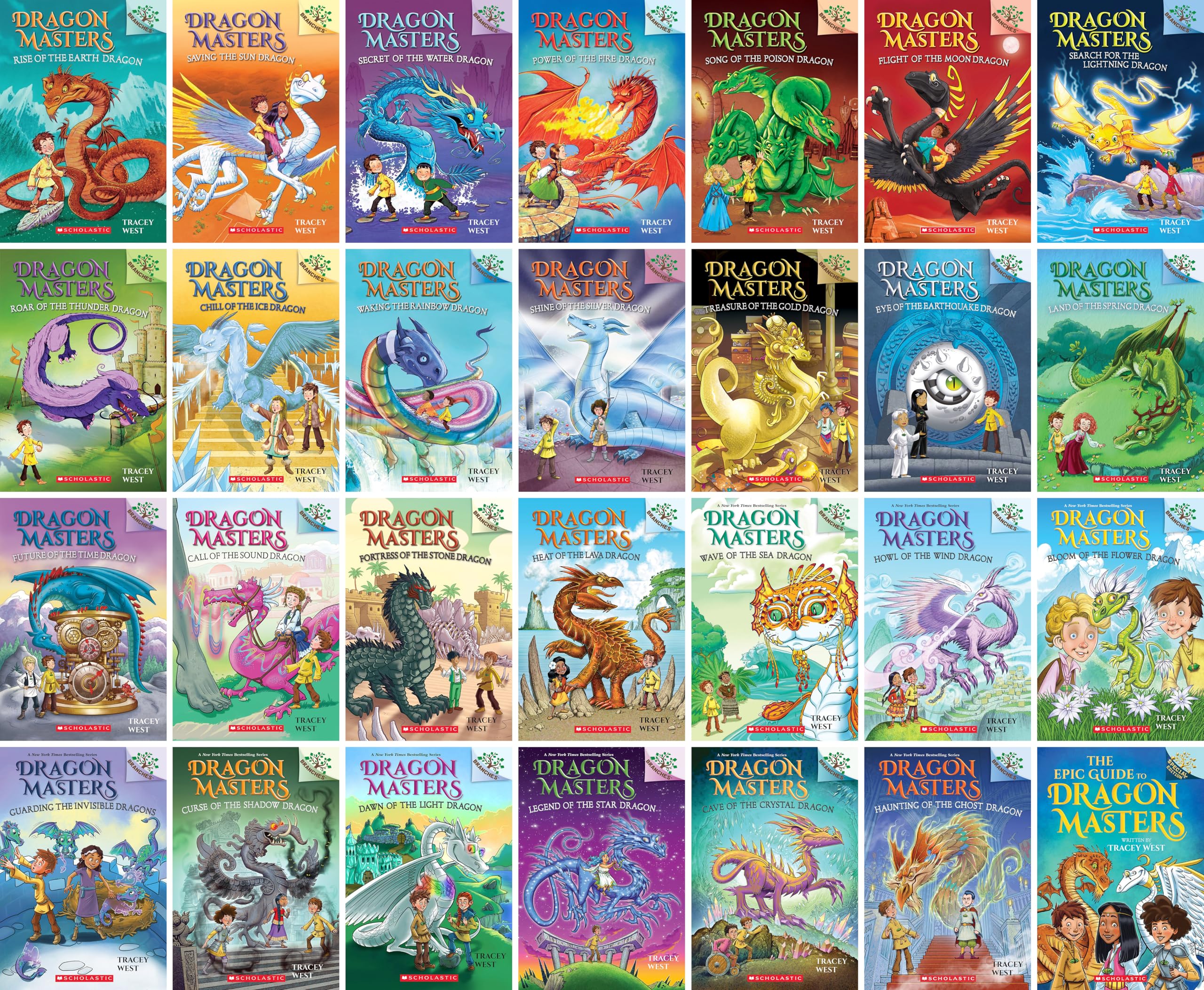 Dragon Masters Complete (28 Books) Series Set (Books 1-27 + Epic Guide ...