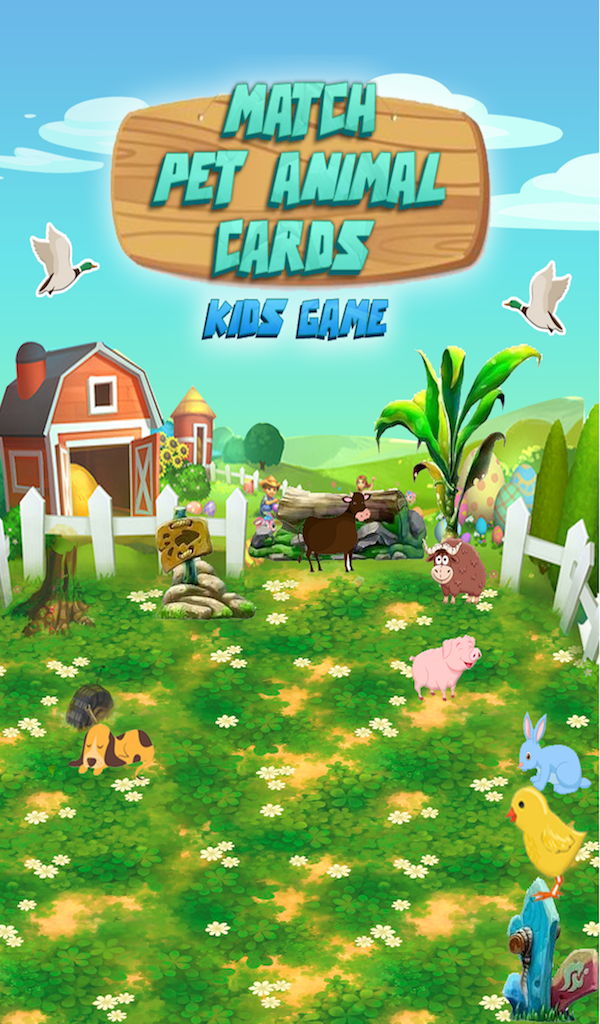 Match Pet Animal Cards Kids Game - App on Amazon Appstore