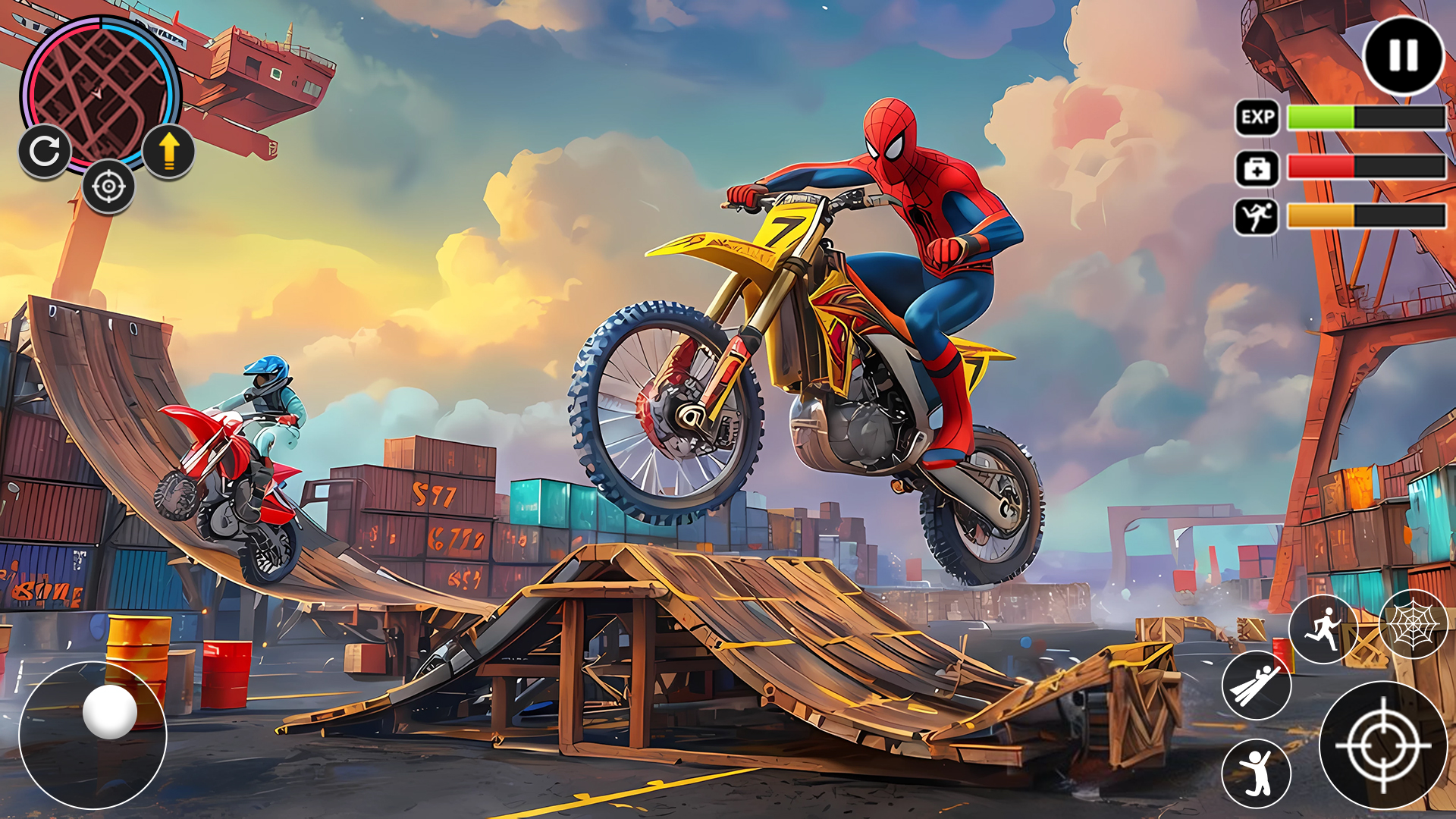 Spider Hero Bike Racing Super hero man Games: Hero Spider Fighter ...