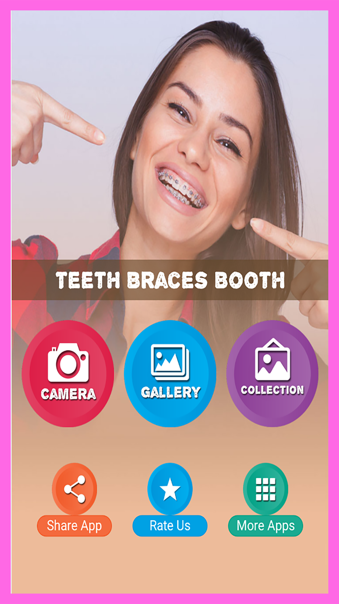 Braces Edit Face Stickers Photo - App on Amazon Appstore