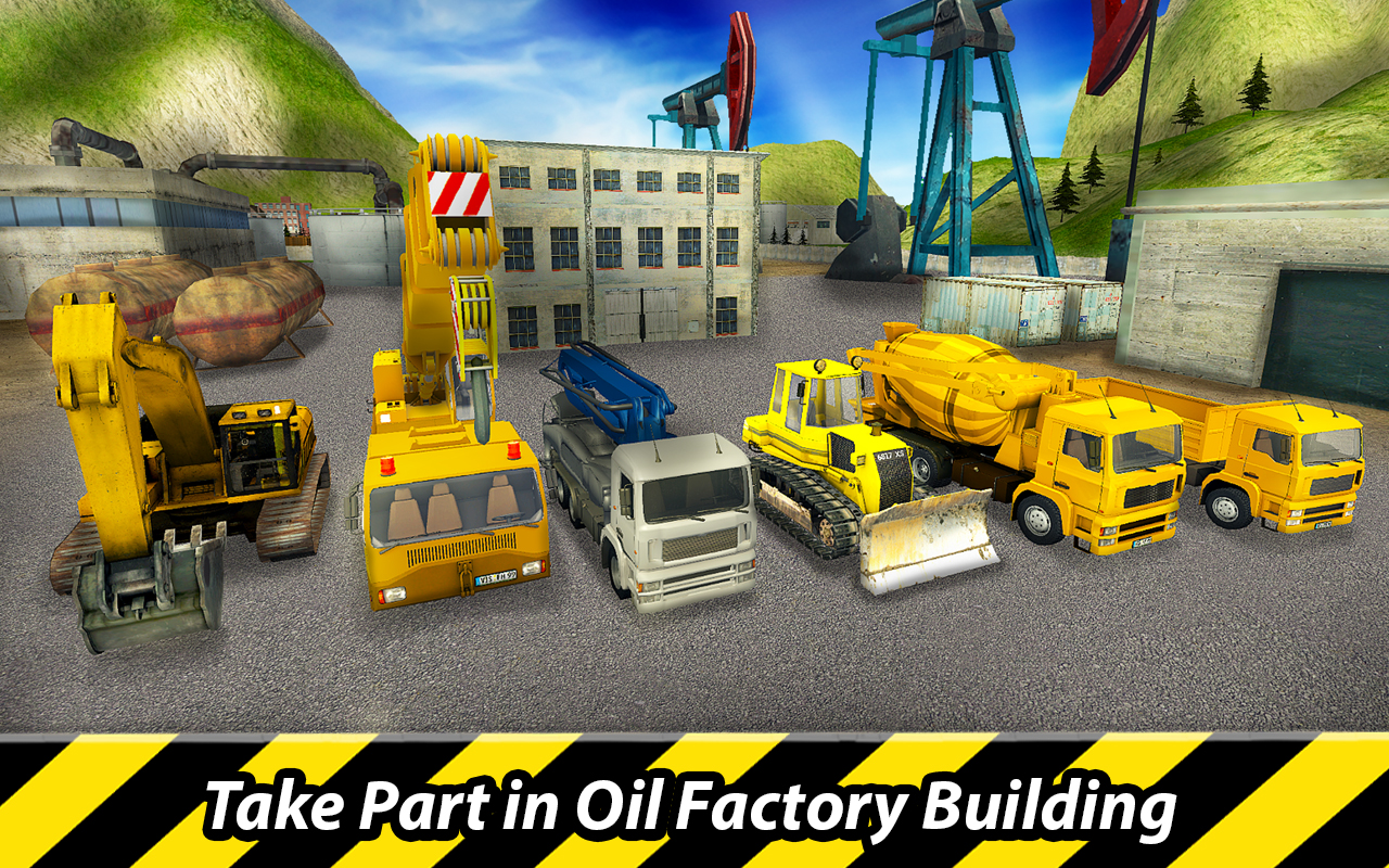 Oil Factory Construction Simulator - App on Amazon Appstore