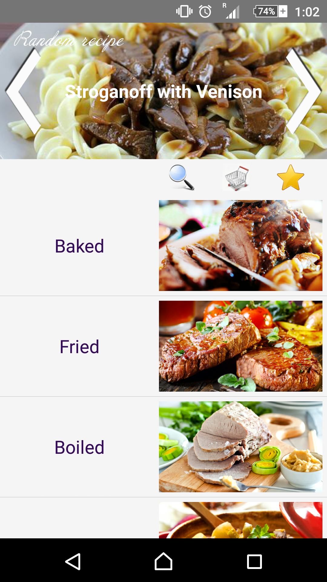 Meat Recipes - App on Amazon Appstore
