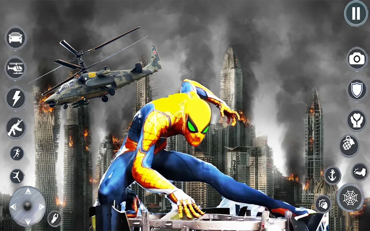 Spider Hero Superhero Fighting GT - Real Open World Flying Spider Games ...