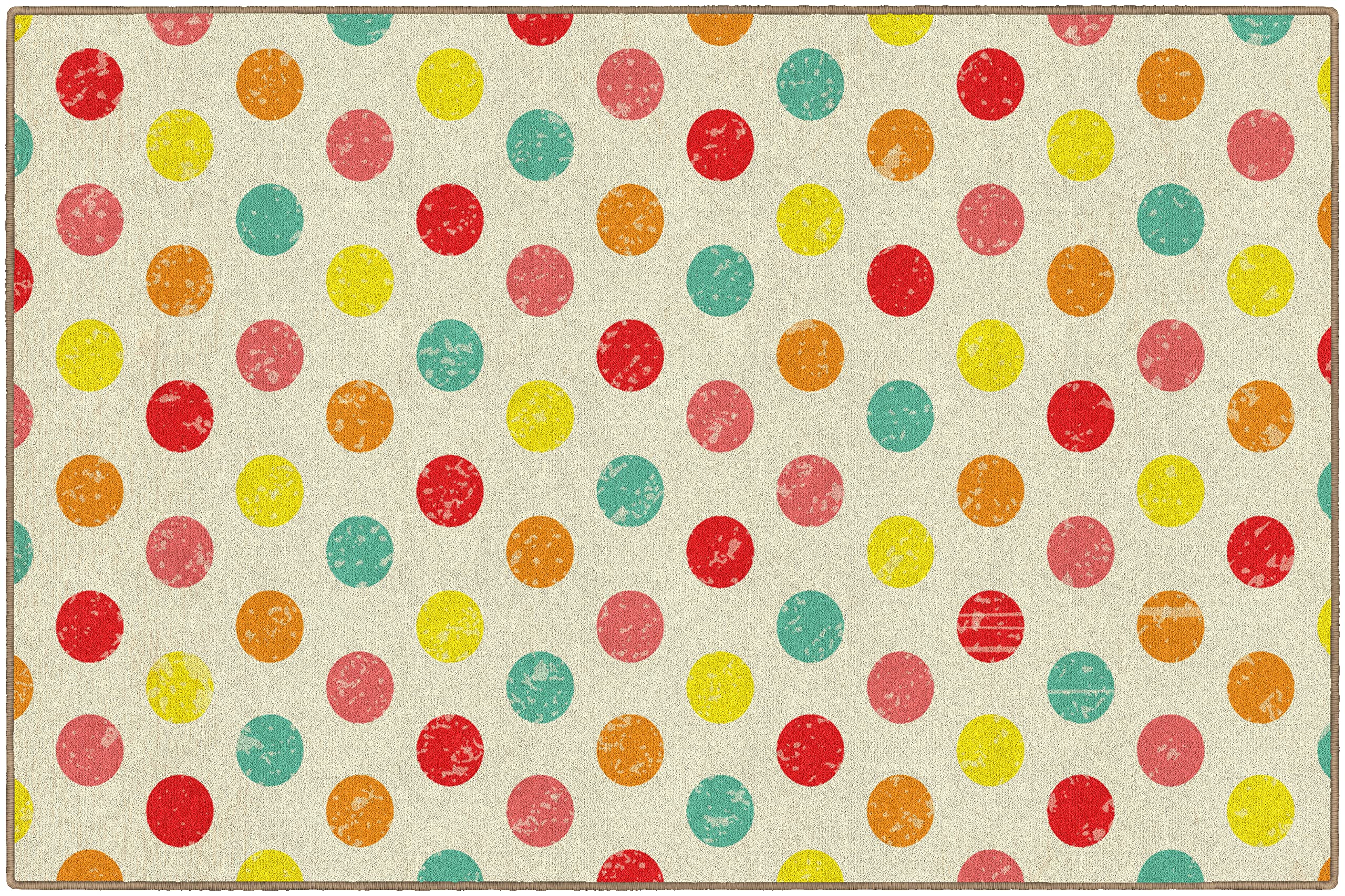 Vintage Polka Dot Background