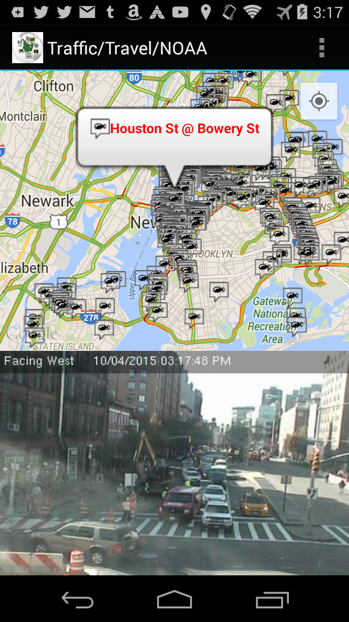 NYC Traffic Cameras - App on Amazon Appstore