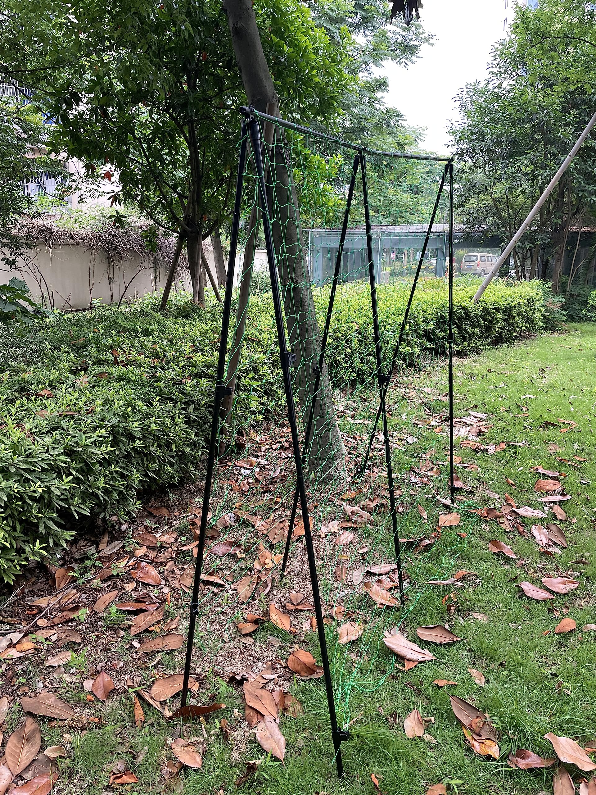 Easy Cucumber Trellis Ladder Costway 2 Piece Green Cucumber Garden