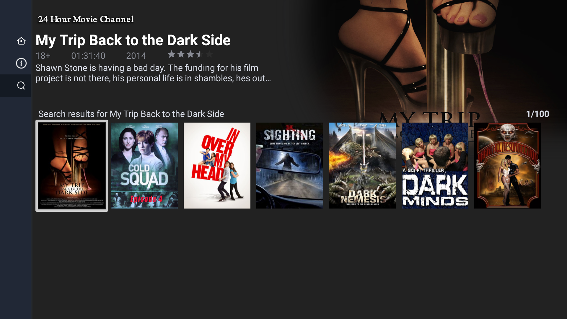 24 Hour Movie Channel - App on Amazon Appstore