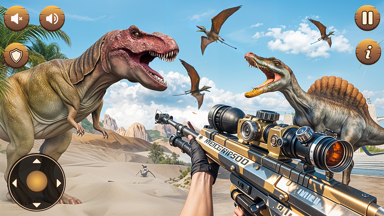 Bigfoot Wild Dinosaur Hunting Ultimate Animal Games - App on Amazon ...