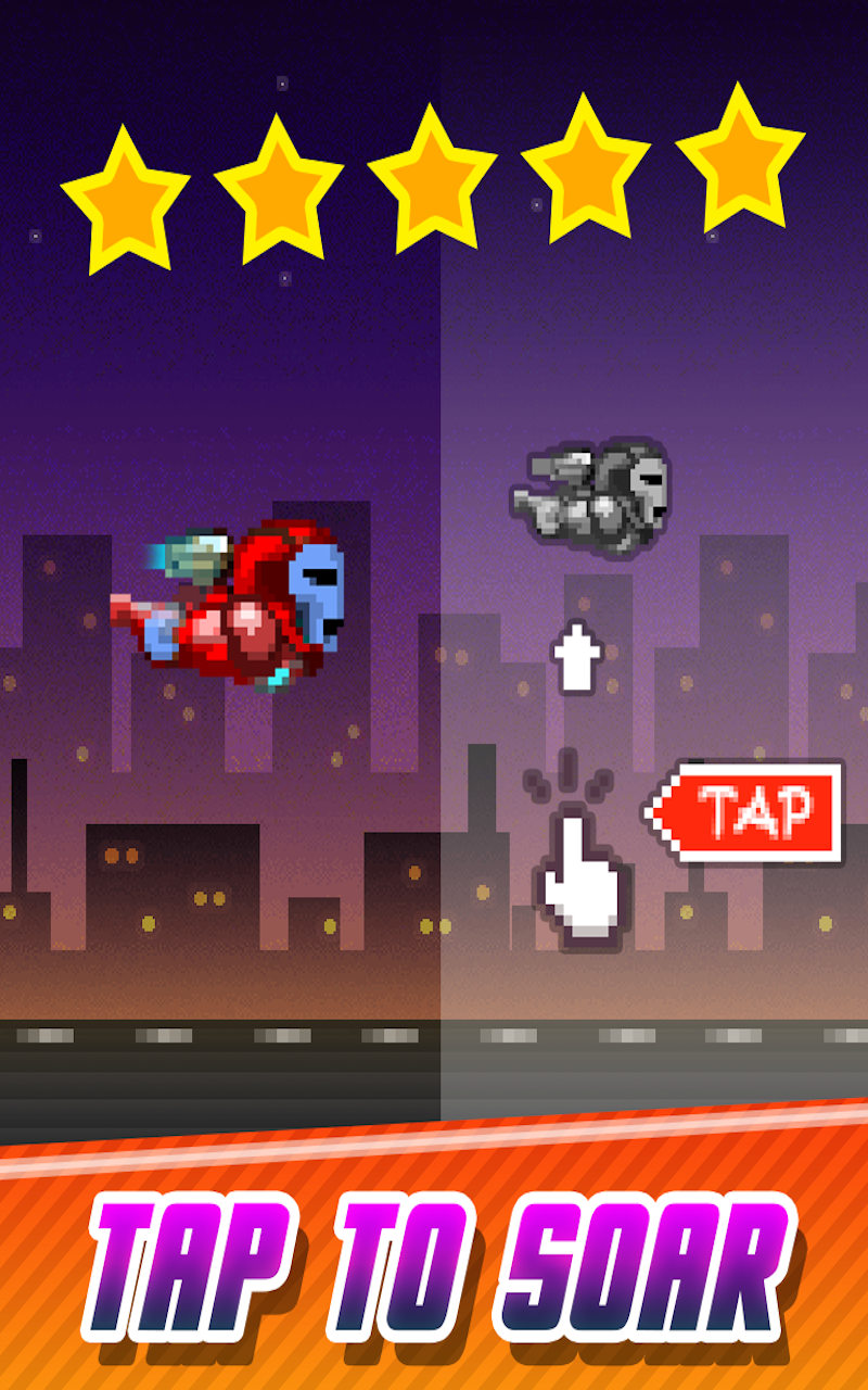 Flappy IronPants - Bird Man Flyer - App on the Amazon Appstore