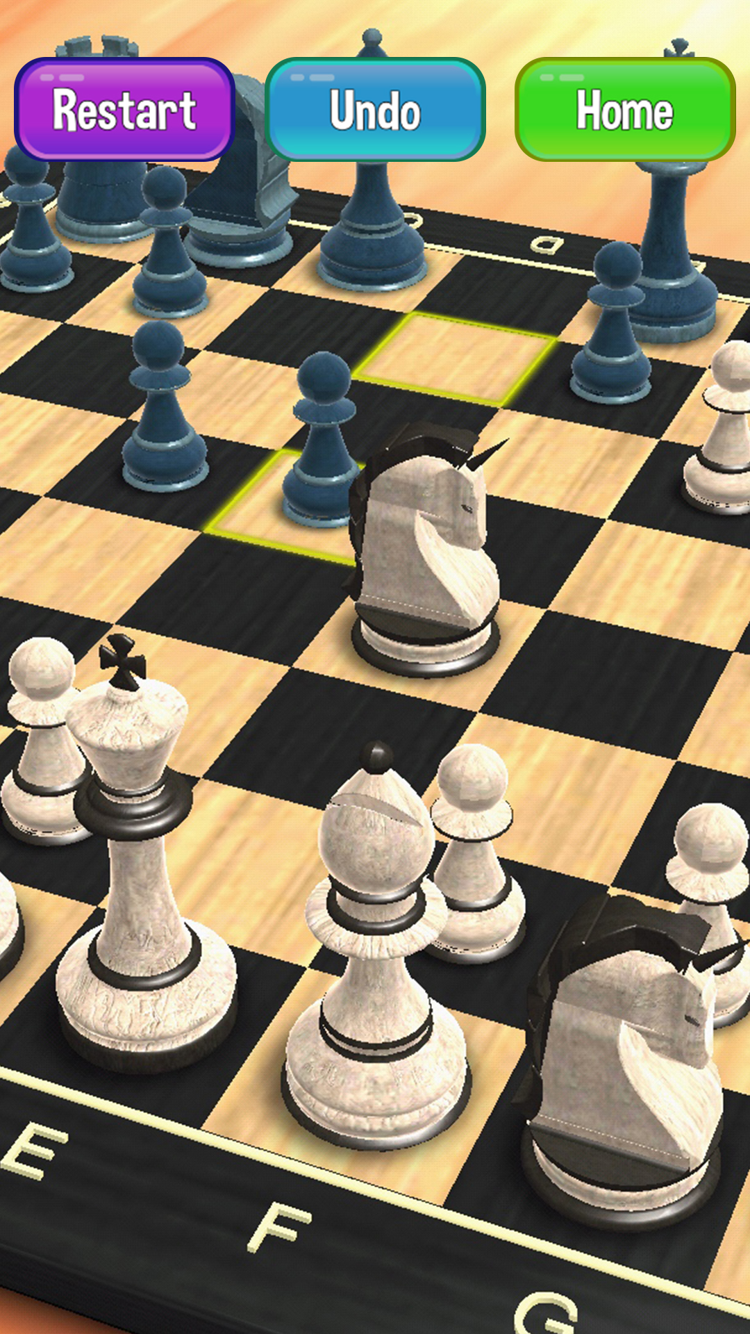 Real Chess Board Offline Puzzle Brain Game - App on Amazon Appstore