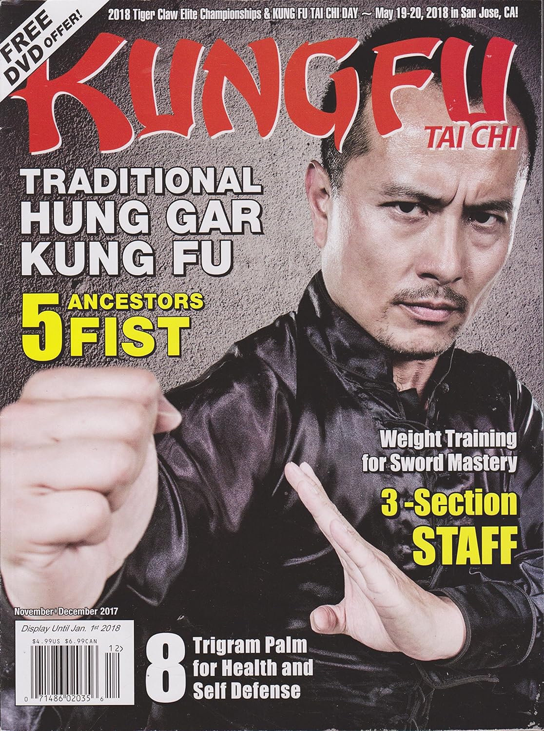 Kung Fu Tai Chi Magazine November/December 2017: unknown author: Amazon ...