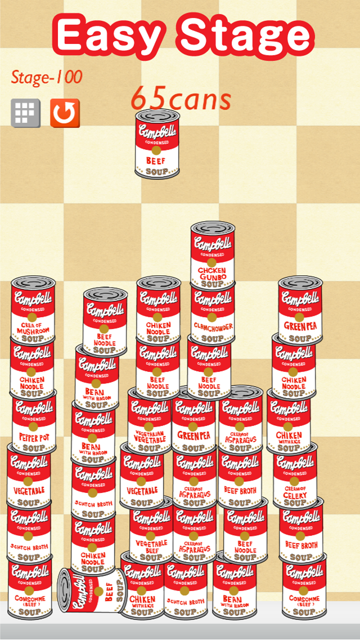 Stack soup cans! - App on Amazon Appstore