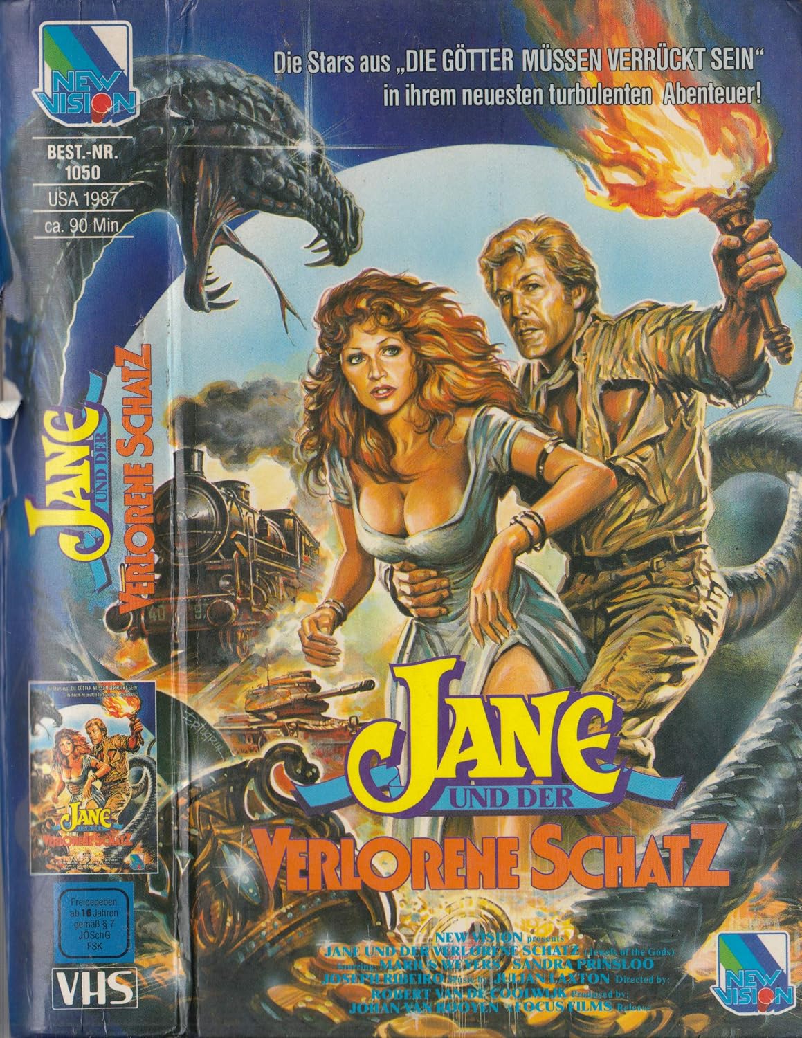 Jane und der verlorene Schatz (Originaltitel: Jewels of the Gods) [VHS ...