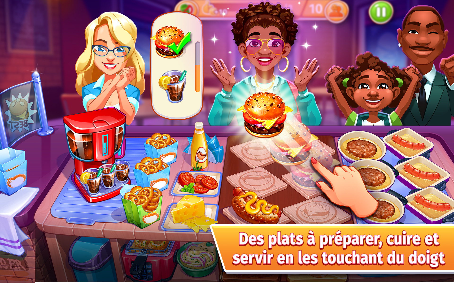 Cooking Craze, un jeu de restaurant fun et animé - Application sur ...