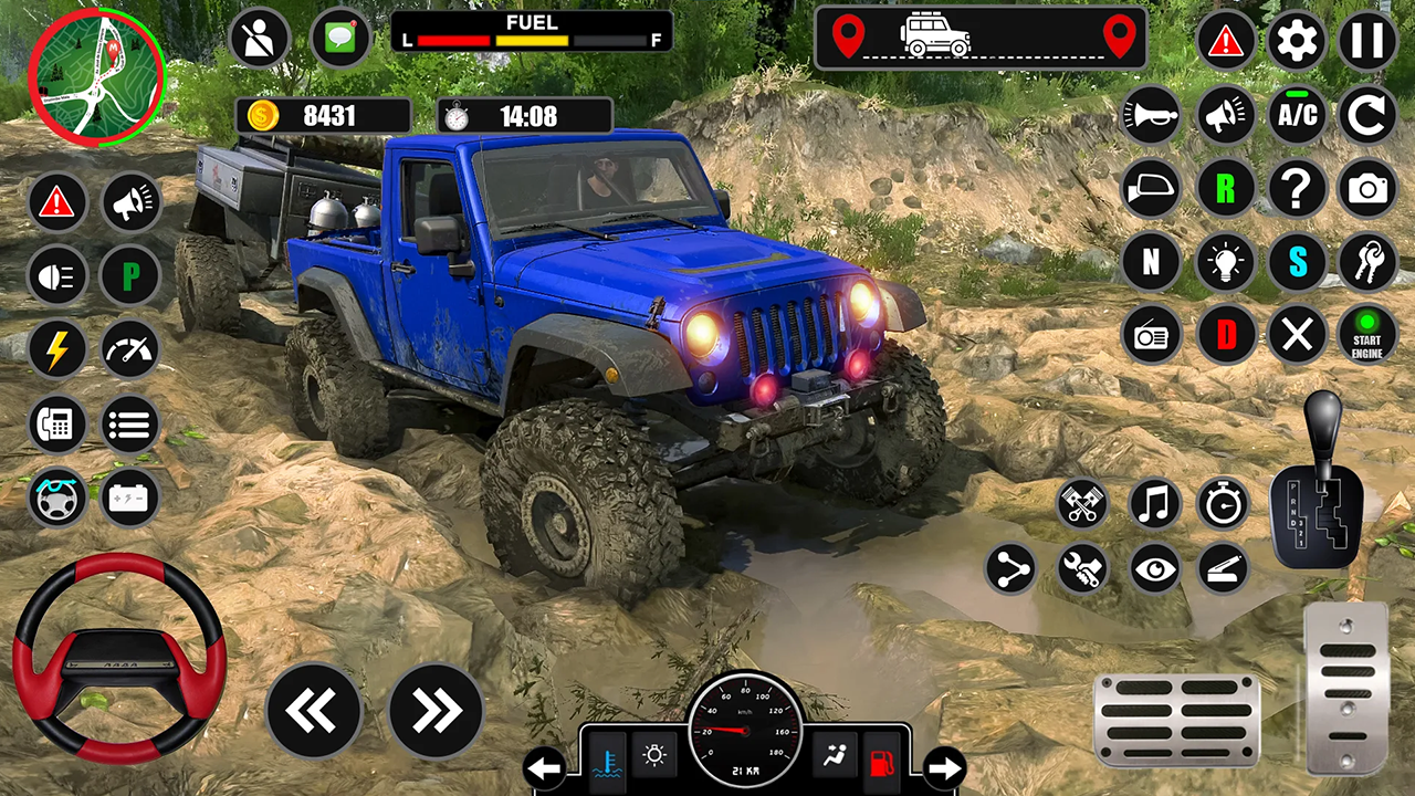 Ultimate Off Road Thrills SUV Driving Adventure Game - 4x4 SUV Jeep ...