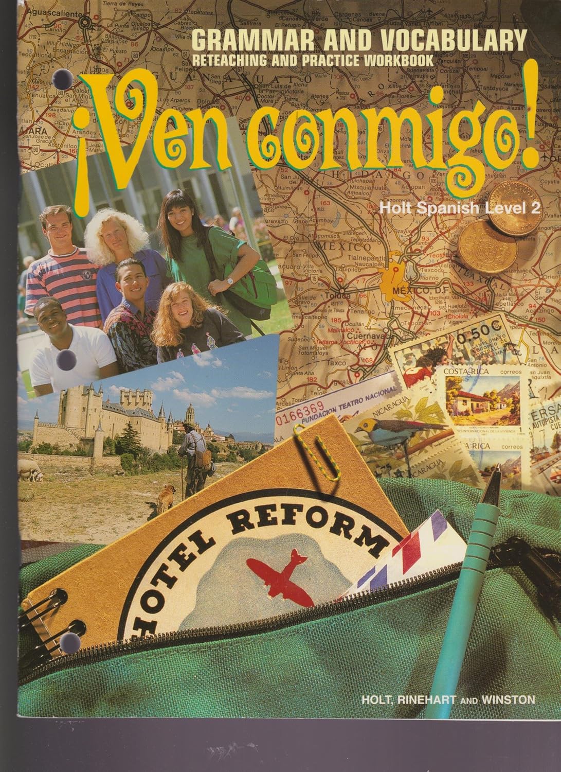 Ven Conmigo! Level 2: Grammar and Vocabulary Reteach Practice ...