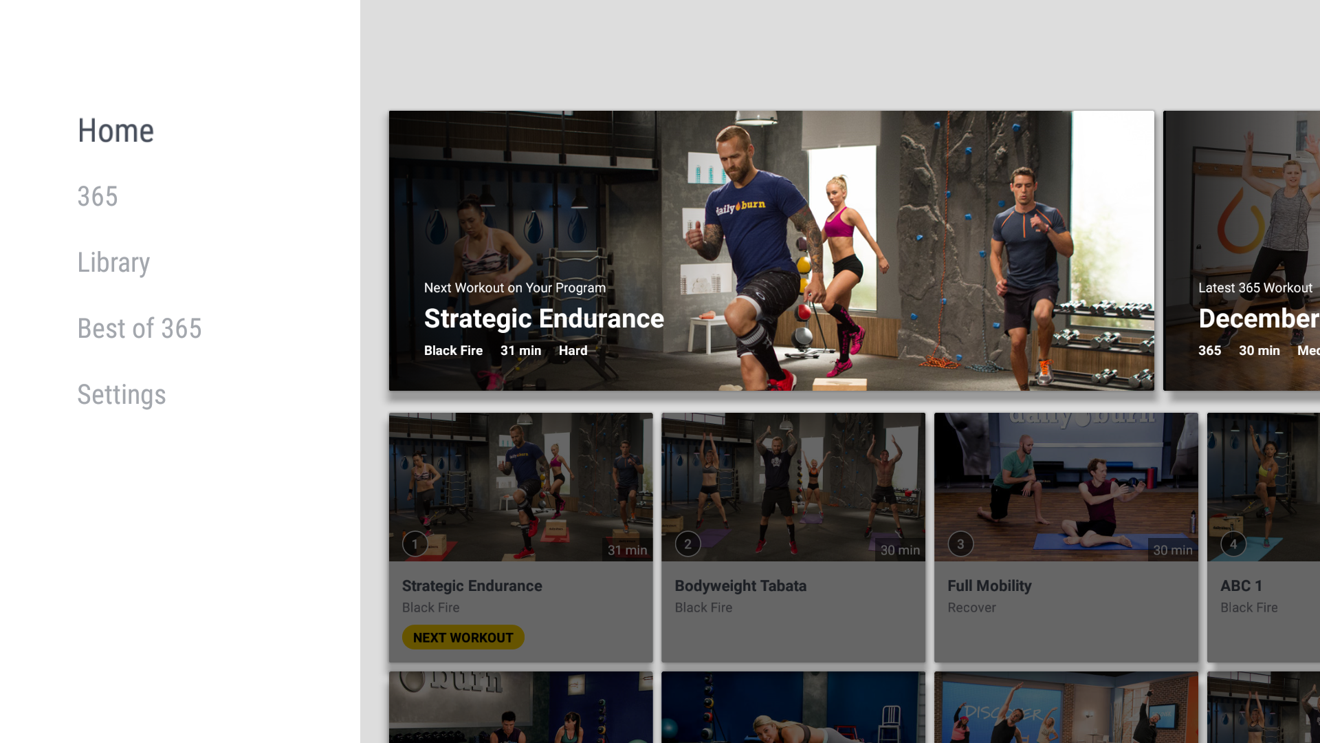 Daily Burn - Streaming Workouts:Amazon.com:Appstore for Android