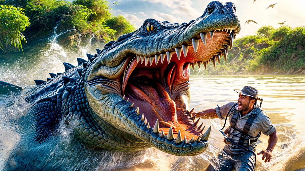 Ultimate Crocodile Simulator 3D Wildlife Simulator: Crocodile (Kids ...