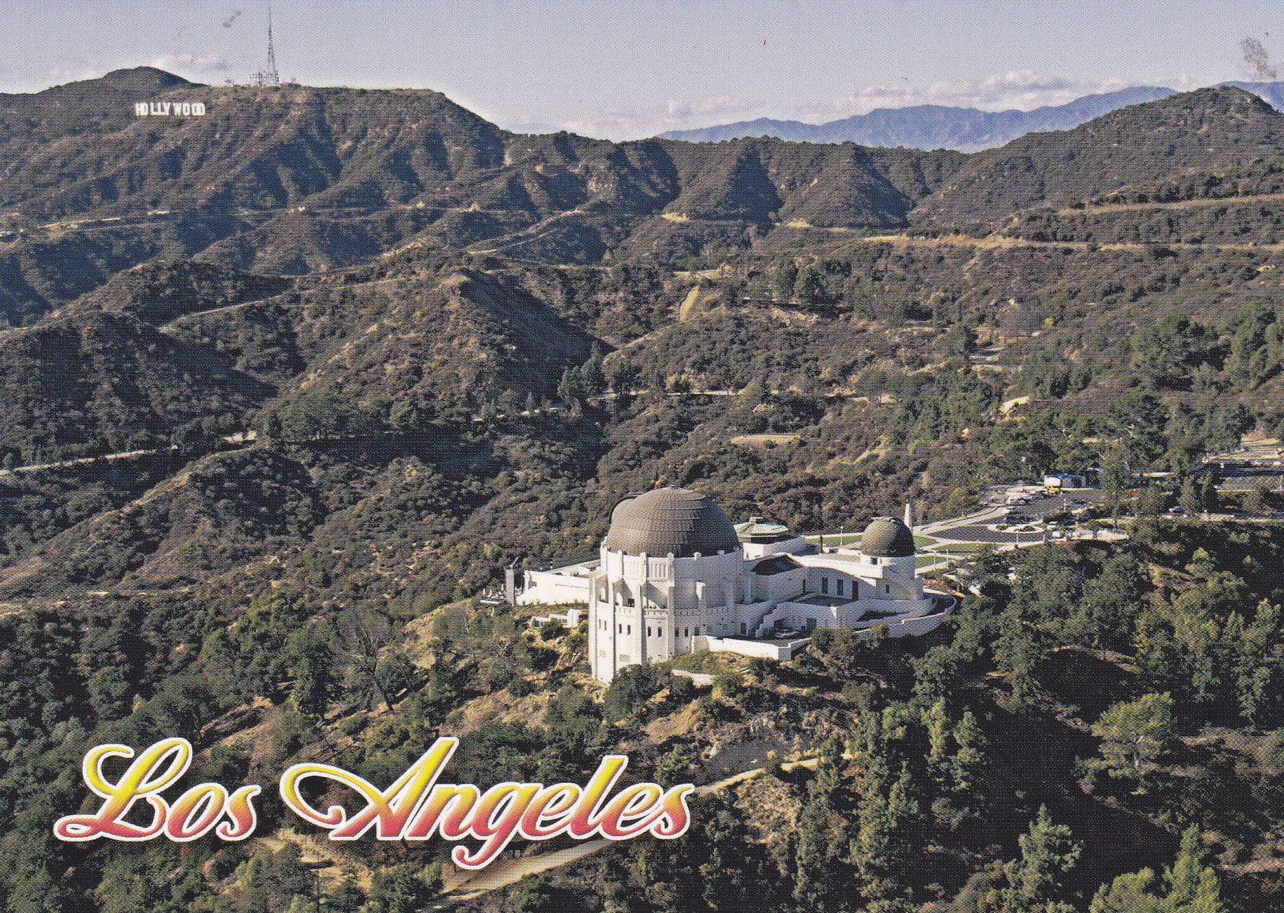 Griffith Park Observatory Hollywood Sign