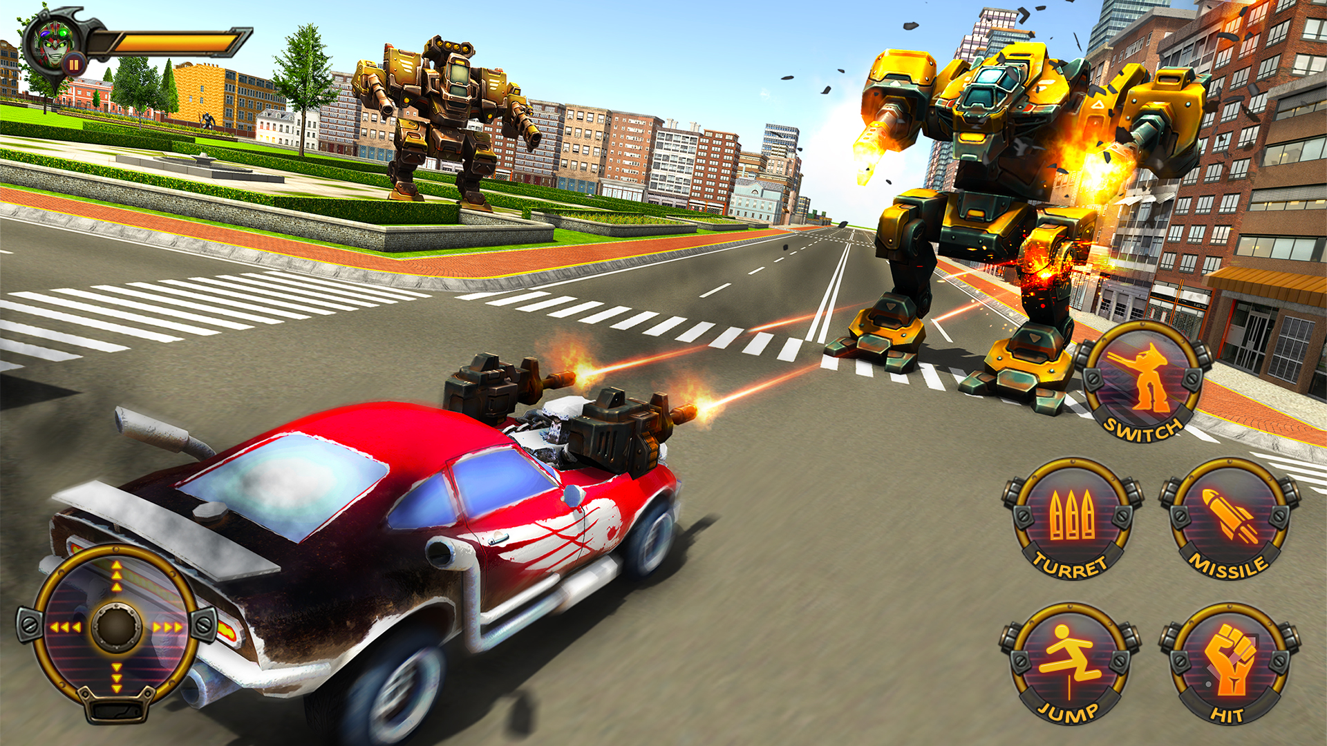 Robot Car War Transform Fight - App on Amazon Appstore
