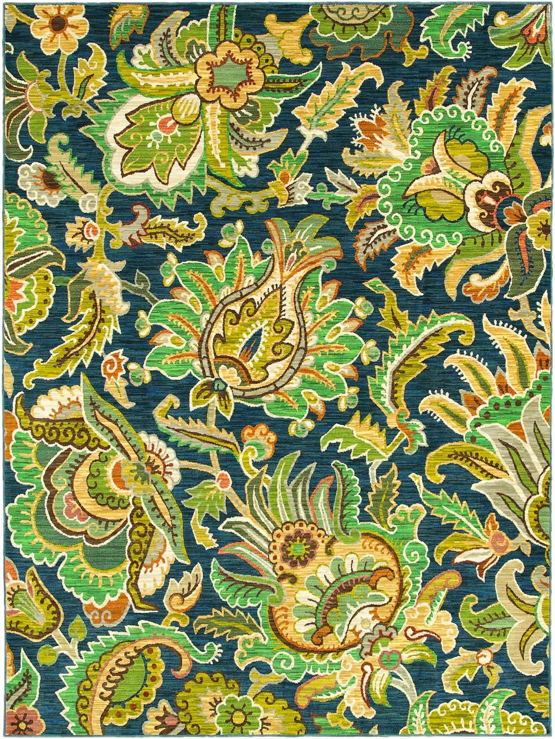 Amazon.com: Shaw Rugs Sierra Bonita Rug, 3-Feet by 5-Feet, Indigo ...