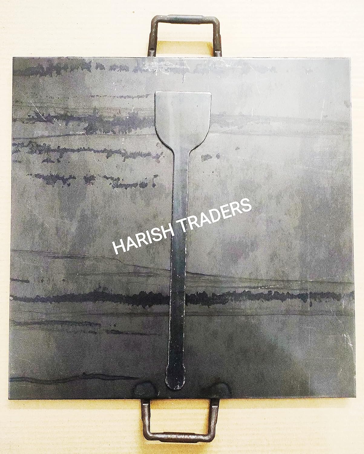 Buy HARISH - Pure Iron Flat Big Square ROTI/PARATHA/PATHRI TAWA with ...