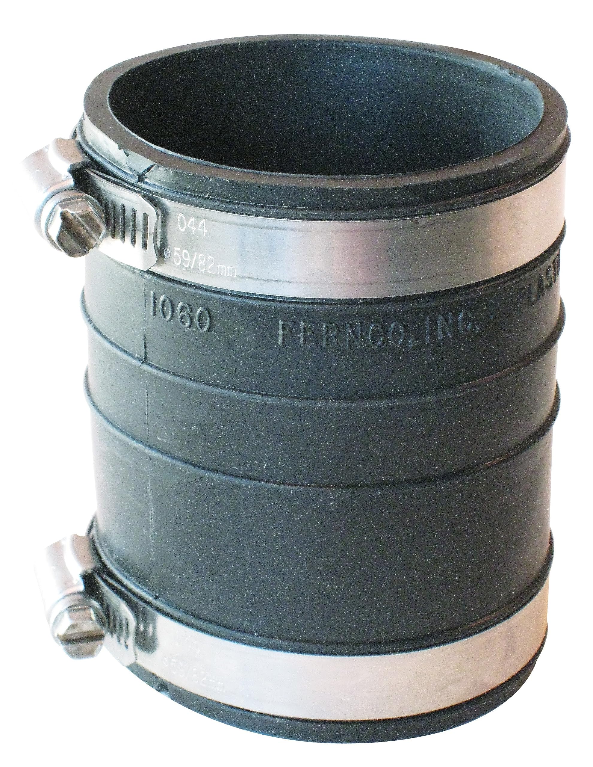 2 Threaded Coupling 2-Inch Flexible PVC Coupling - Socket To Pipe ...