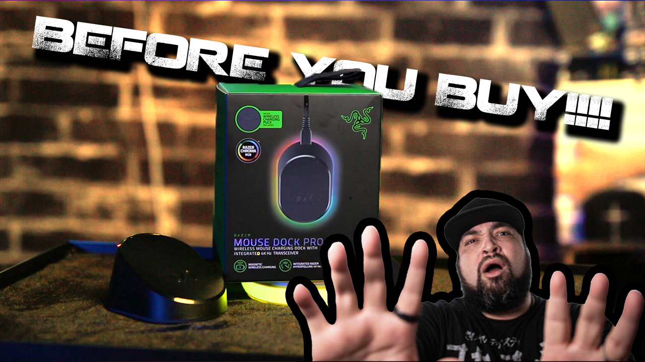 Watch WATCH 1st - Razer Mouse Dock Pro with Wireless Charging Puck on ...