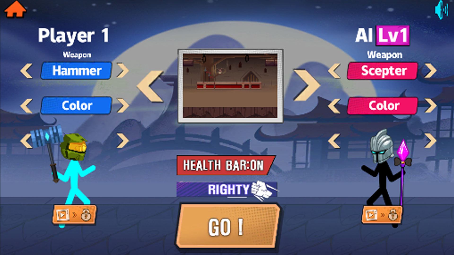 Dark Light Stickman Fighting - App on Amazon Appstore