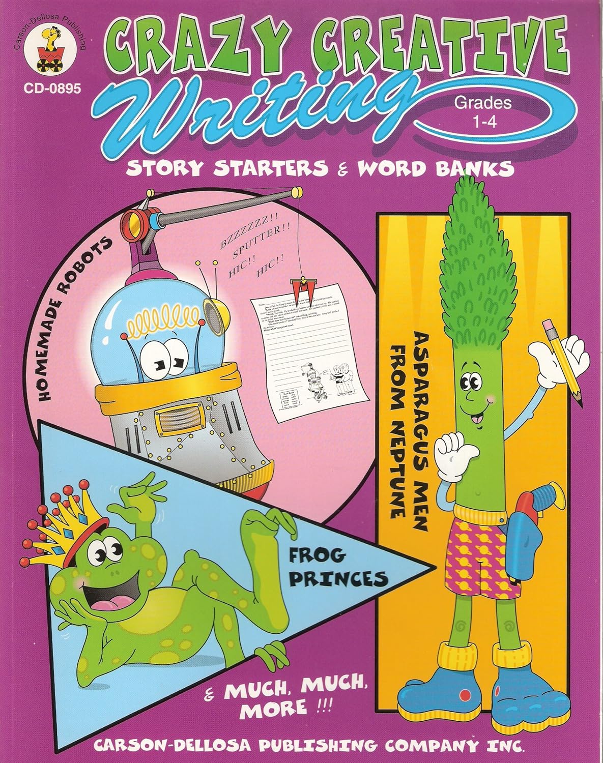 Crazy creative writing: Story starters & word banks & much, much more ...