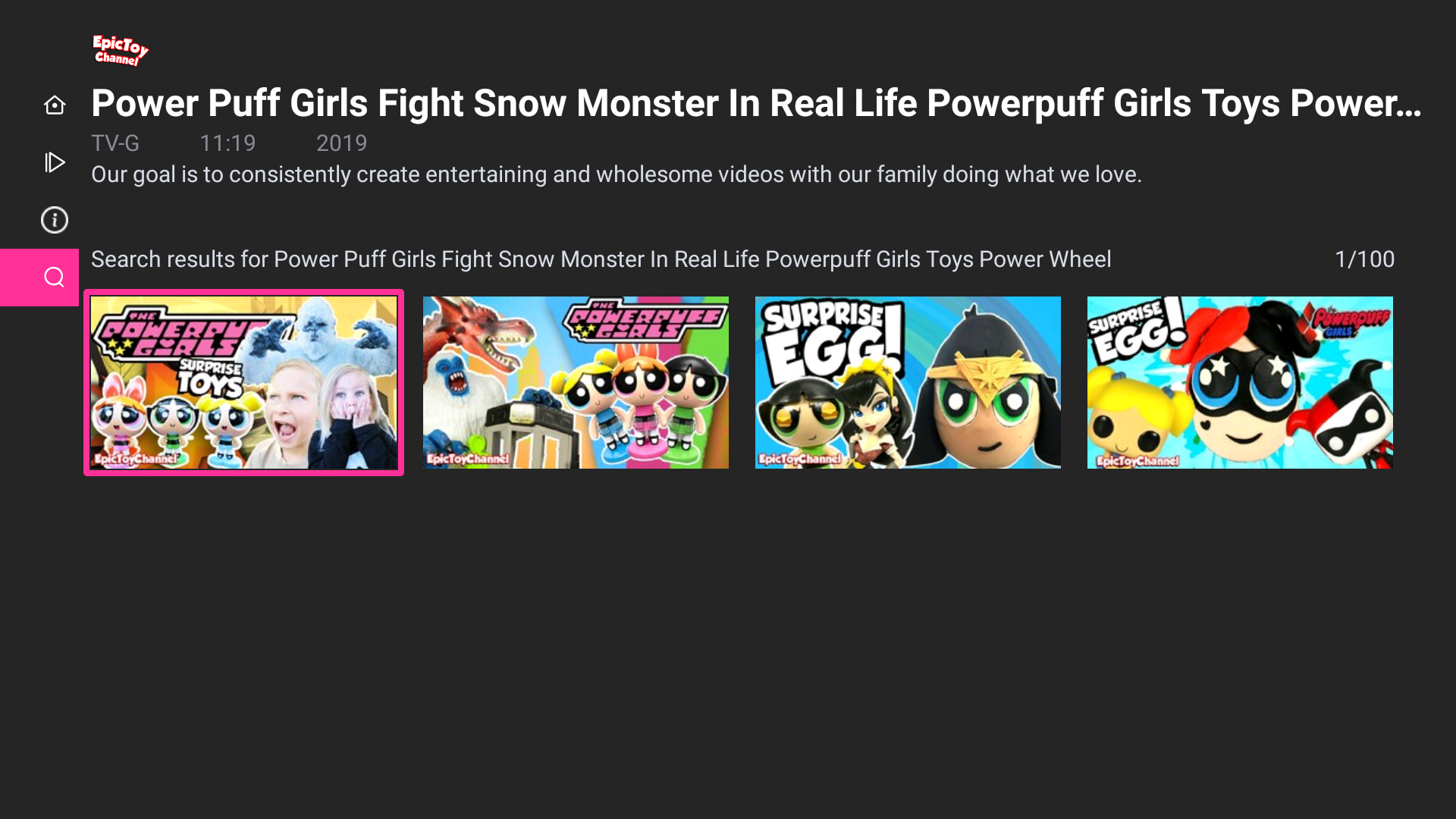 Epic Toy Channel - App on Amazon Appstore