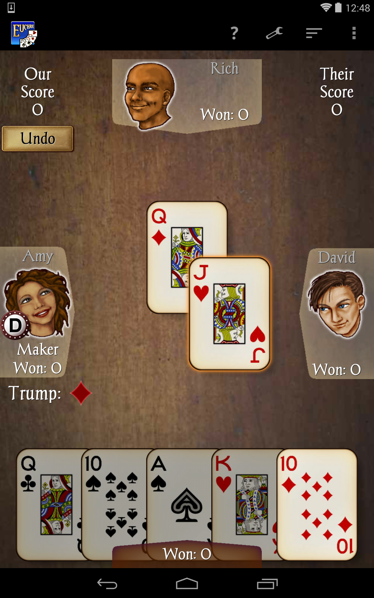 Euchre Pro - App on Amazon Appstore