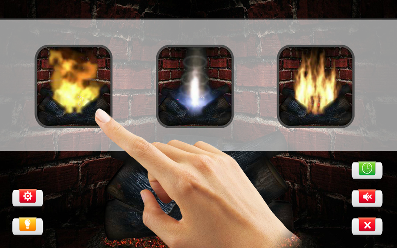 Relax & Romance Virtual Fireplace App (Kindle Fire HD Edition):Amazon ...