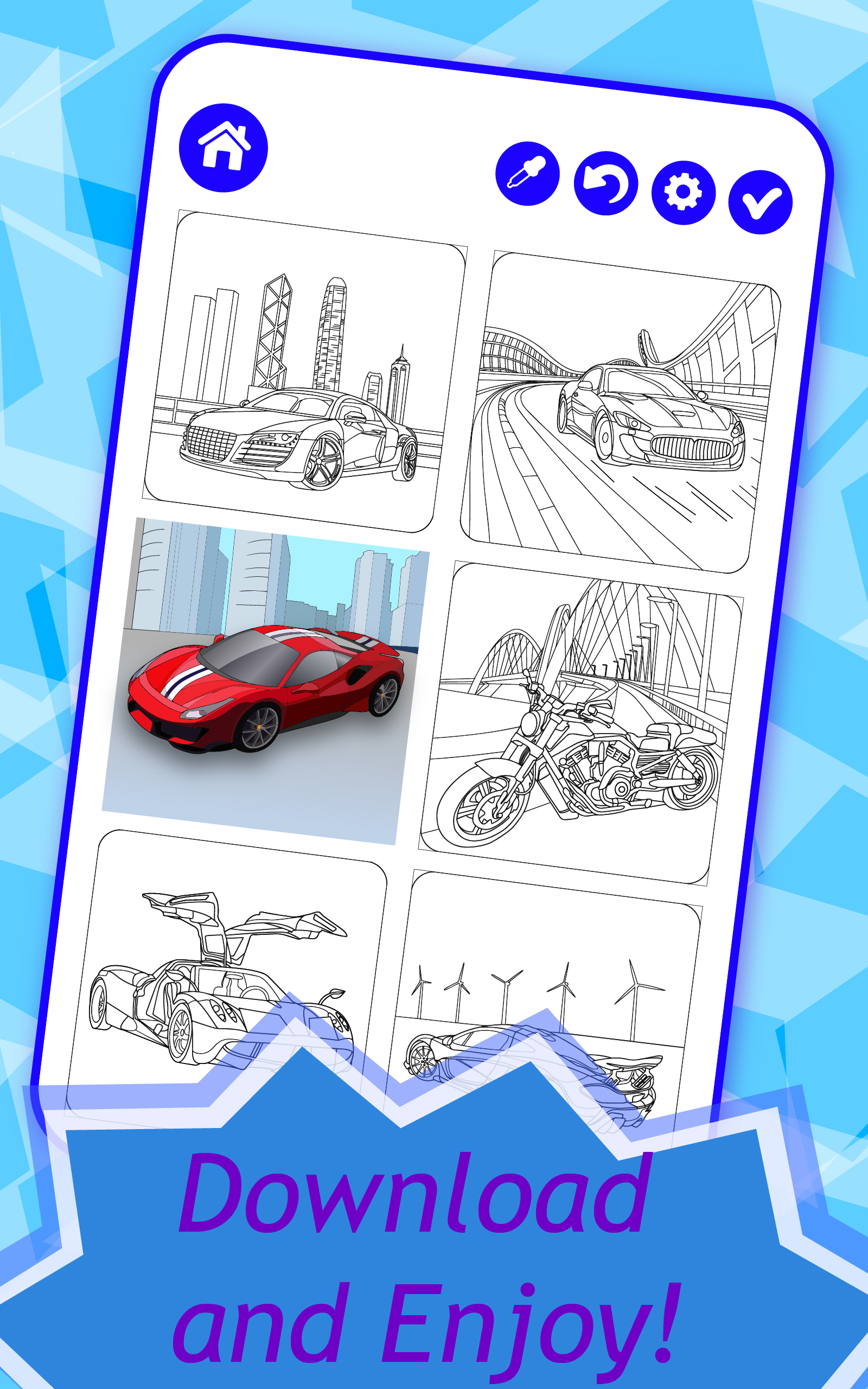 Cars Coloring World - App on the Amazon Appstore