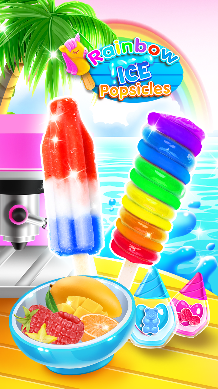 Ice Popsicles Maker - Frozen Ice Popsicle Treats & Desserts for Girls ...