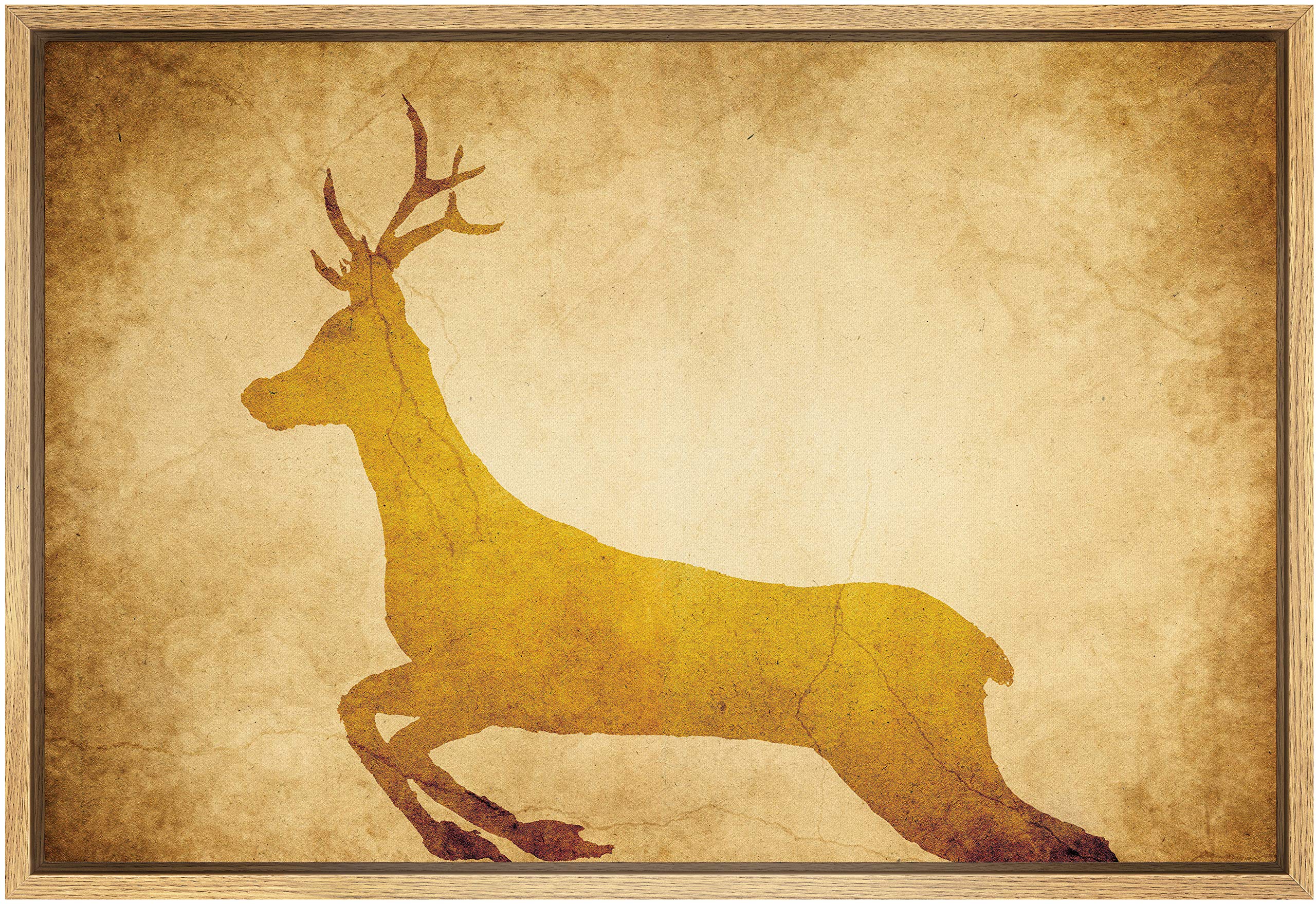 Running Deer Silhouette