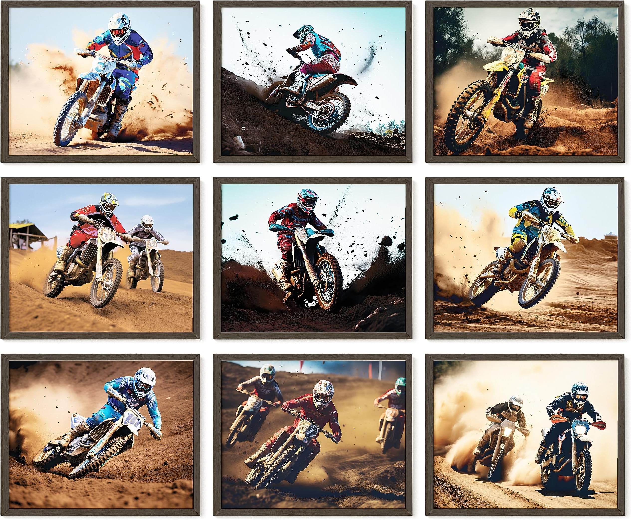 Amazon.com: EuroGraphics Motocross Poster, 36 x 24 inch: Posters & Prints