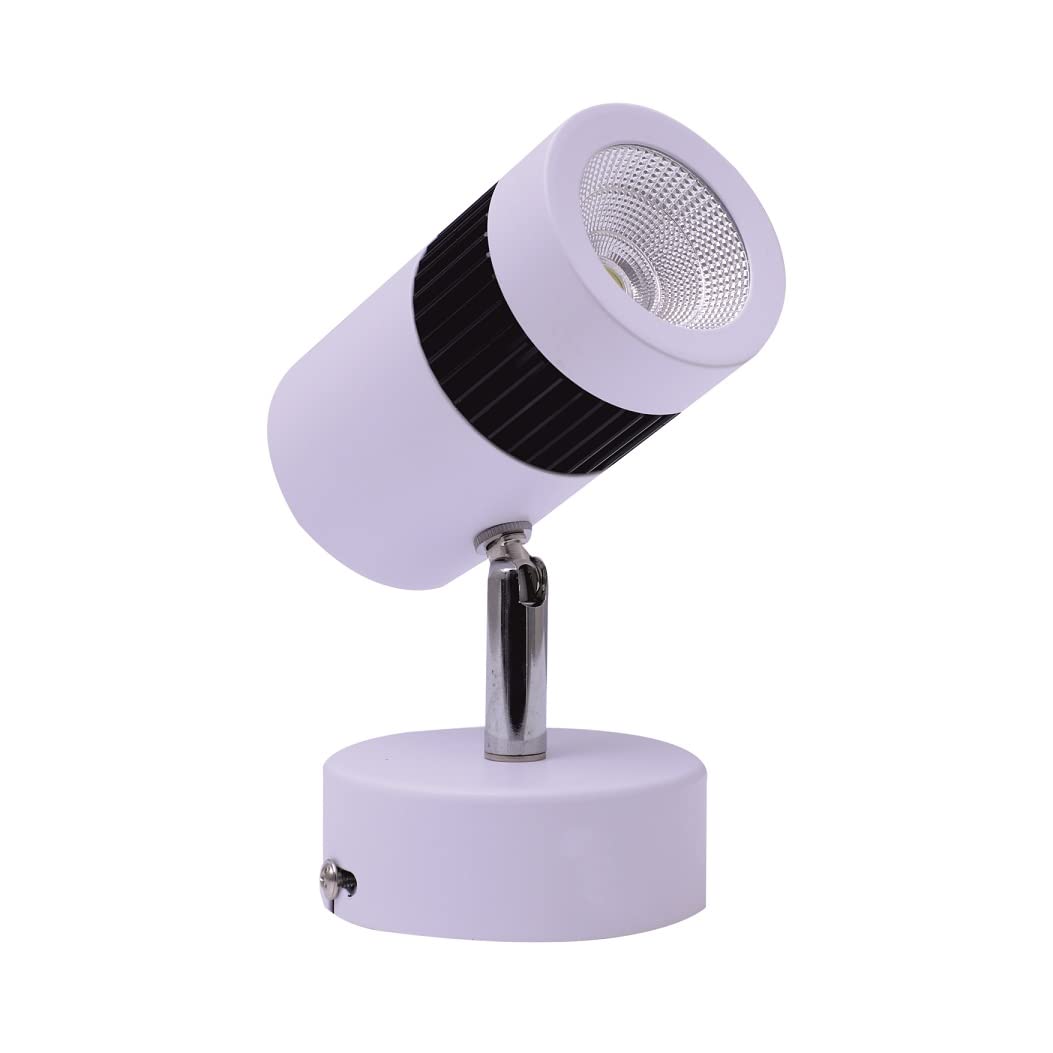 DOJI White Body 6 watt Adjustable Surface Mounted LED Spot Light,Wall ...