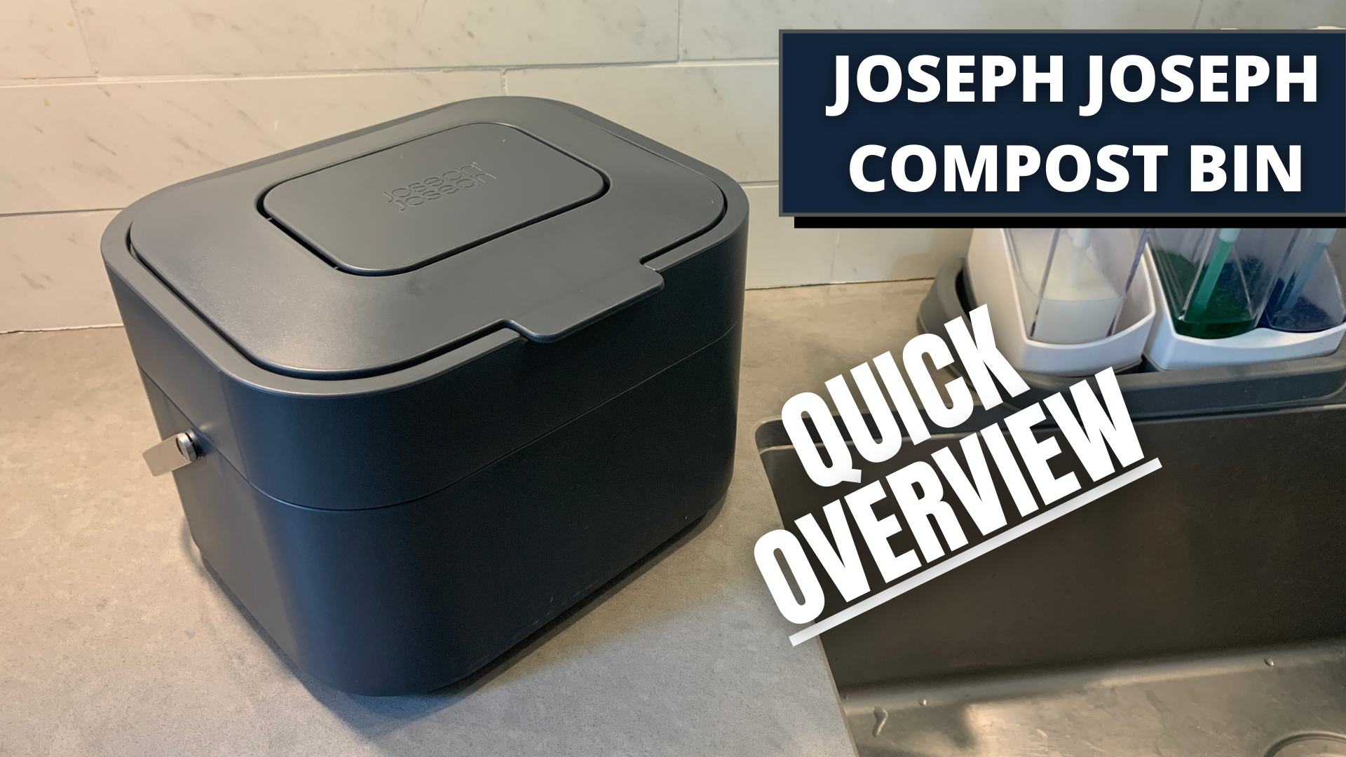 Watch Joseph Joseph Compost Waste Caddy Quick Look! on Amazon Live