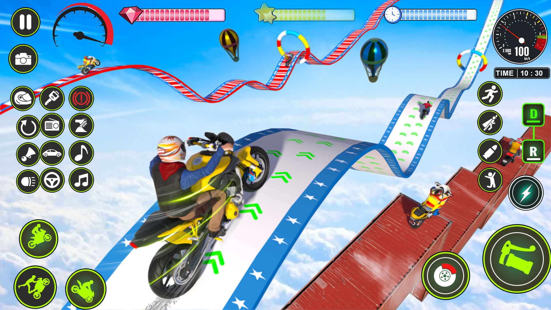 GT Mega Ramp Stunt Bike Games: Free Superhero Bike Racing Games 3D ...