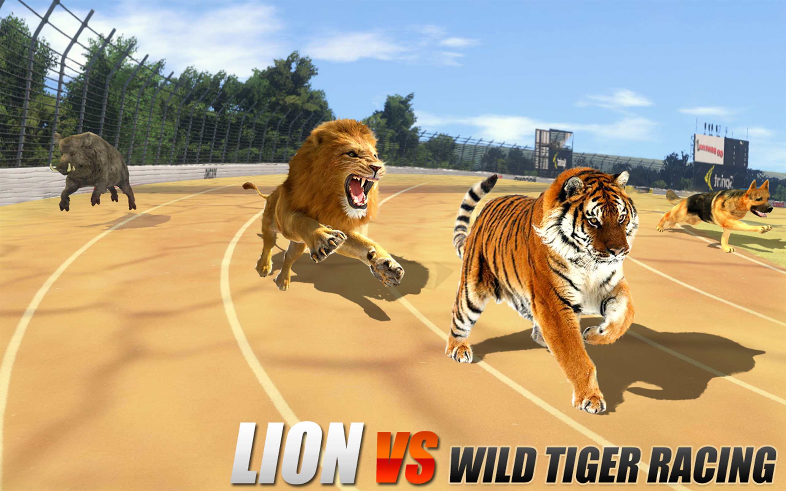 Wild Animal Simulator: Free Cheetah,Lion,Wolf racing simulator games ...