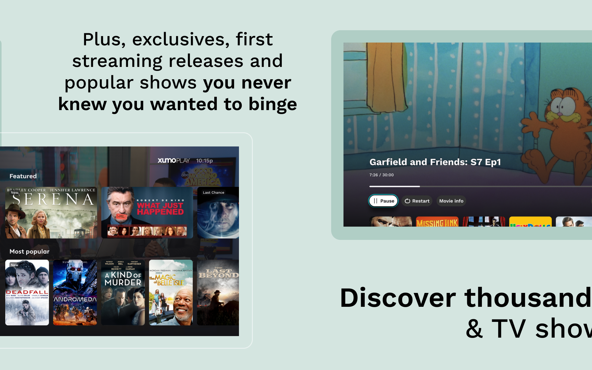 Xumo Play:Amazon.com:Appstore for Android