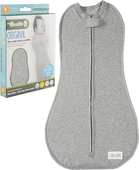 Amazon.com: Woombie Original Baby Swaddling Blanket - Soothing, Cotton ...
