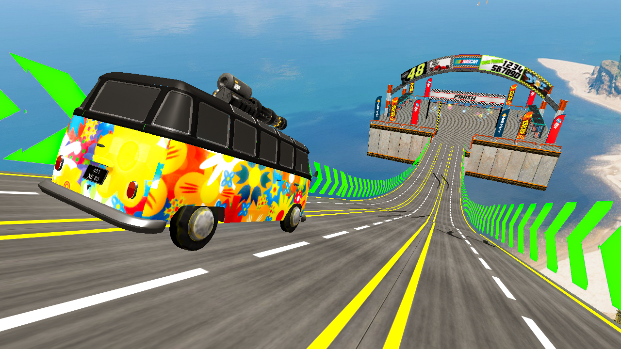 Camper Van Driving Stunt Game - App on Amazon Appstore