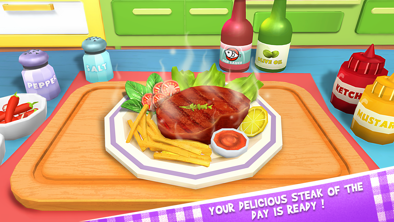 Crazy Cooking Steak Maker 3D - Kids Maker Games FREE - App on the ...