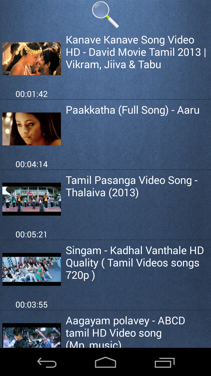 Indian Video Songs - App on Amazon Appstore